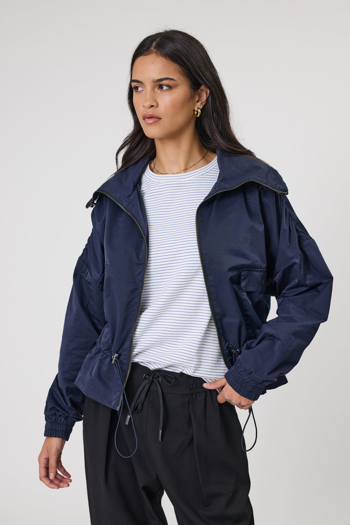 Sahara Utility Jacket - Navy– 101 Home