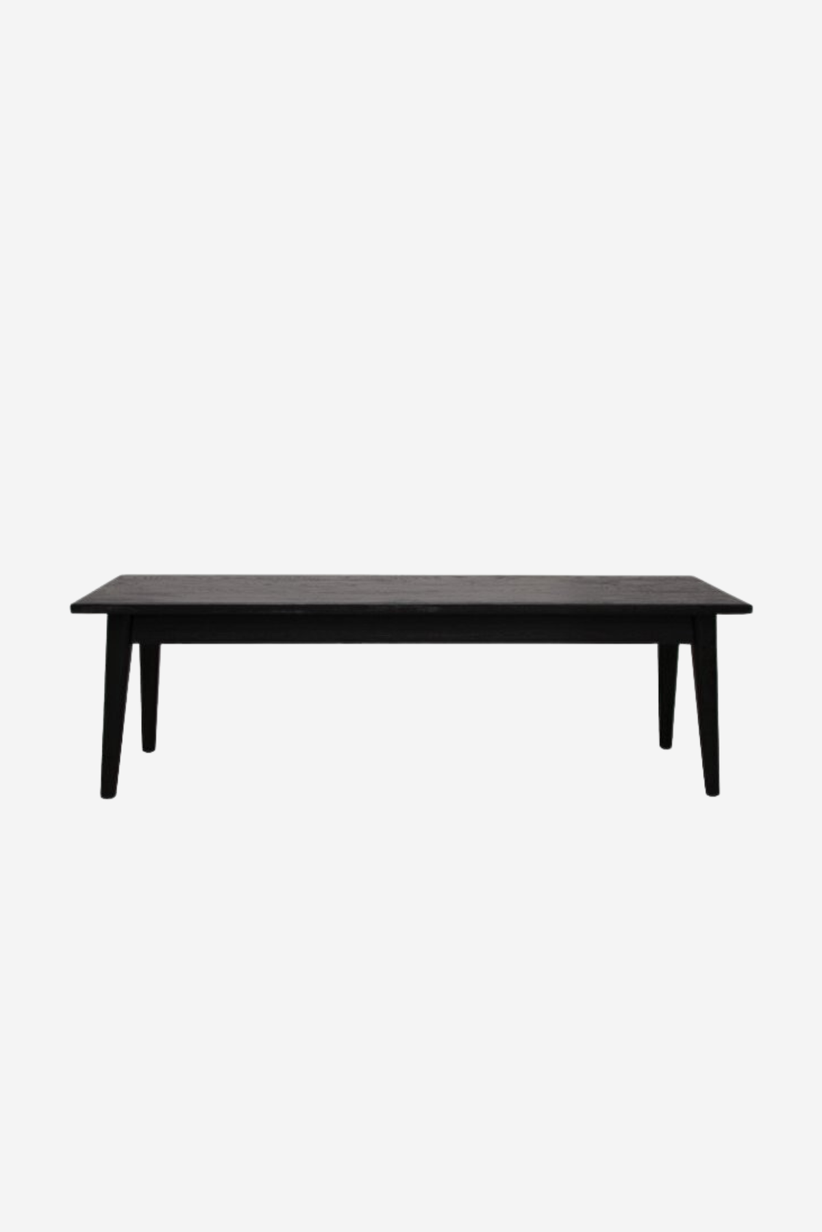 Vaasa Oak Bench Matte Black - 150cm– 101 Home